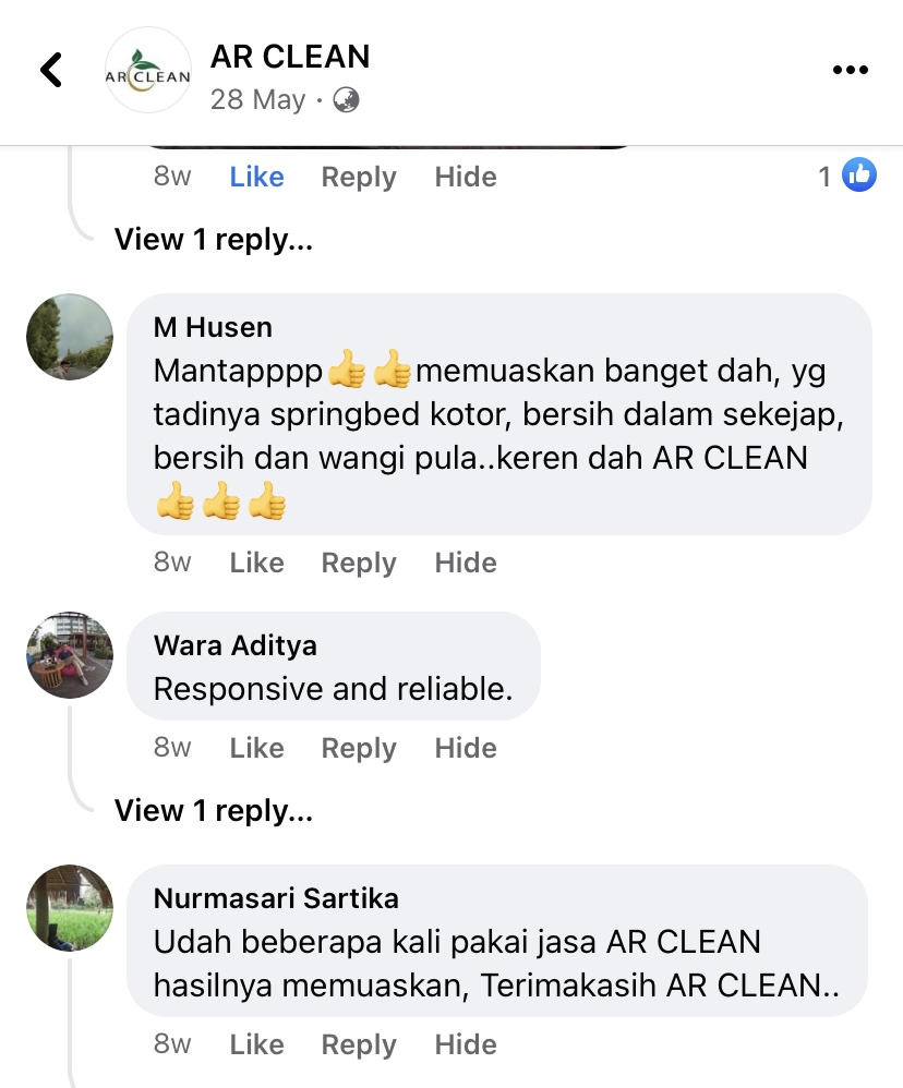 Testimoni | PT. AR GROUP BERKAH BERSAMA
